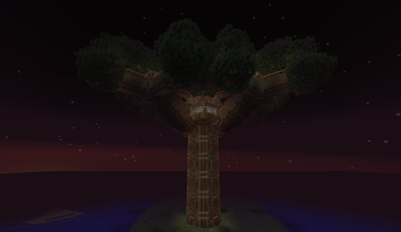THE TREE [GIANT] Minecraft Map