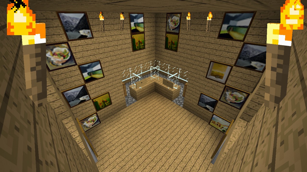 Medieval town Minecraft Map