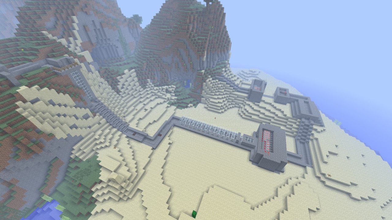 "Path of Redstone Devices" Minecraft Map