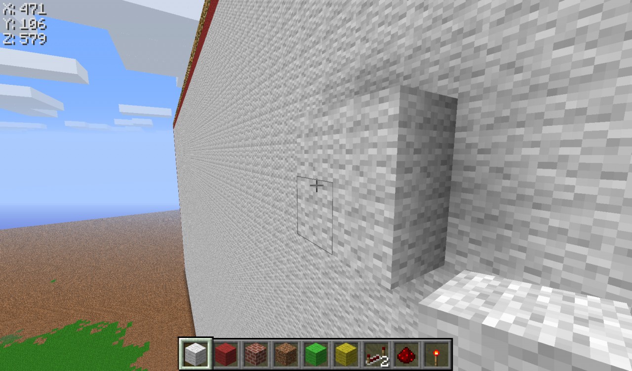 BIG screen Minecraft Map