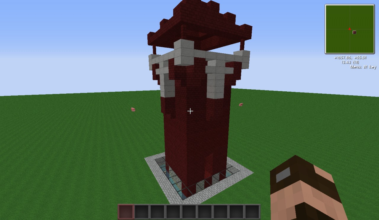 Nether Tower Minecraft Map