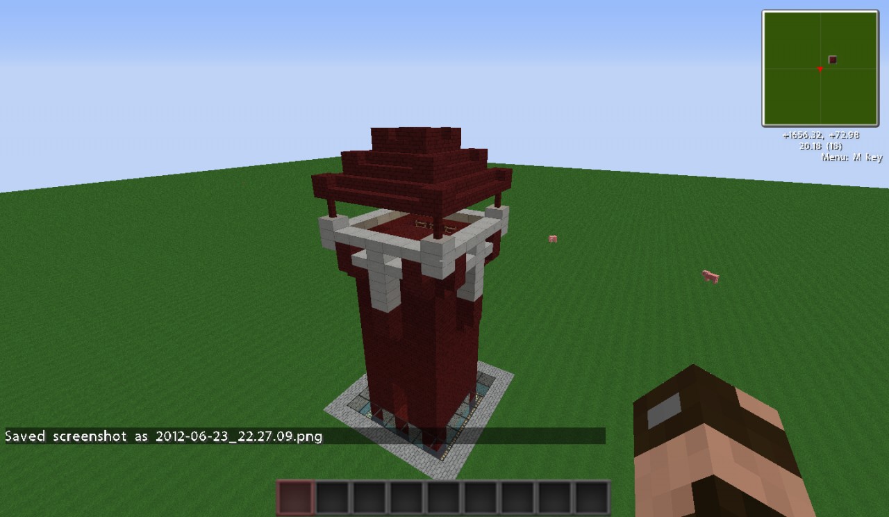 Nether Tower Minecraft Map