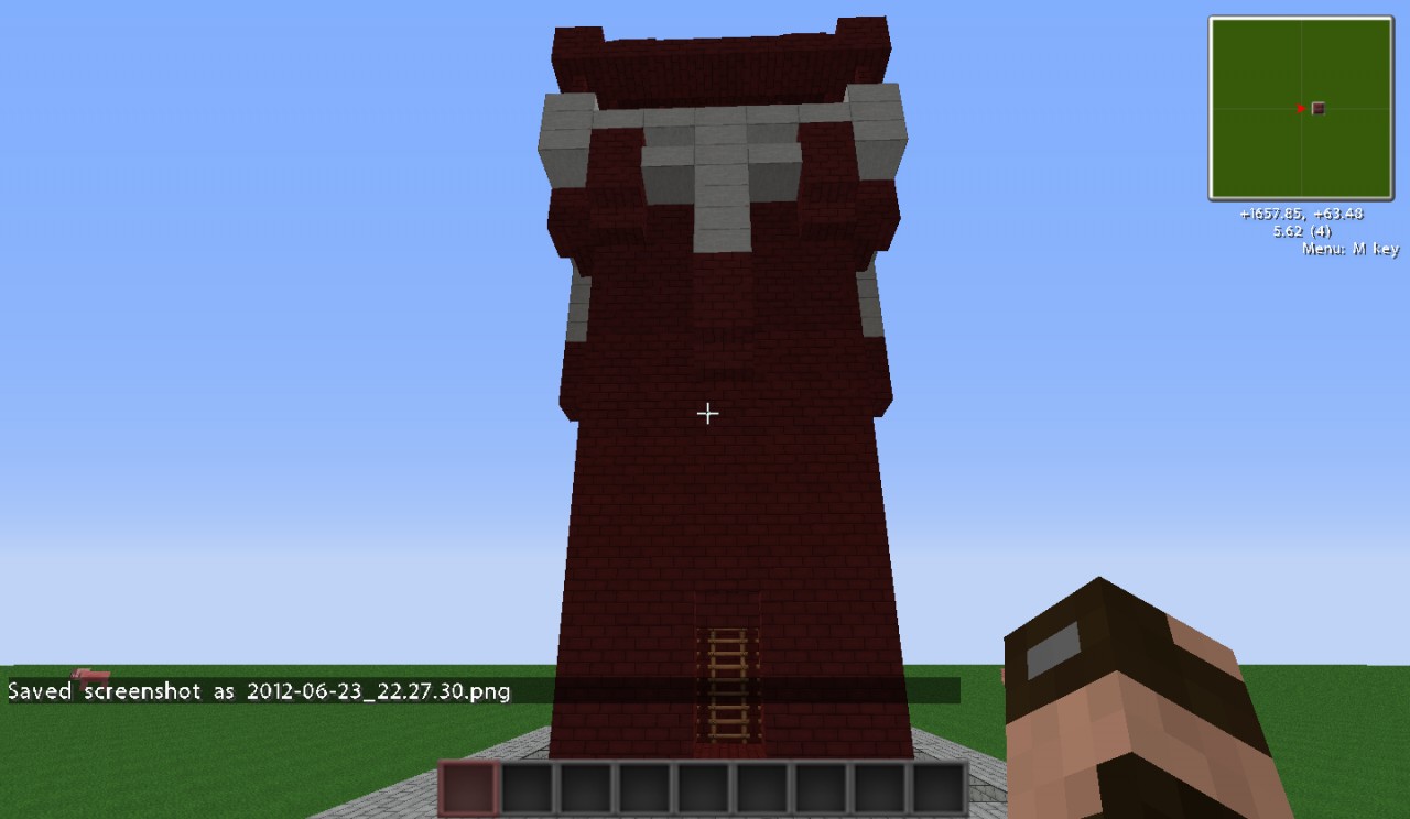 Nether Tower Minecraft Map