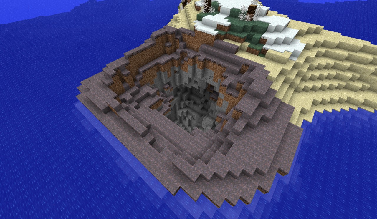 meteorite crash (menno127) Minecraft Map