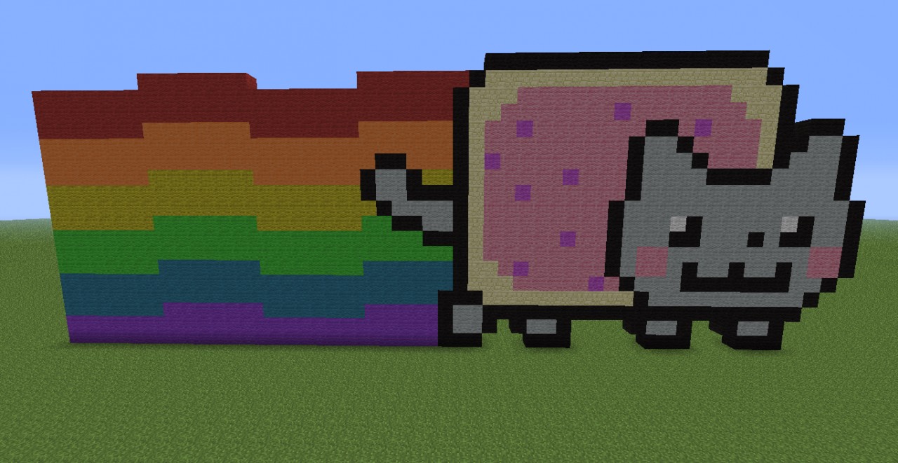 Nyan Cat Minecraft Map