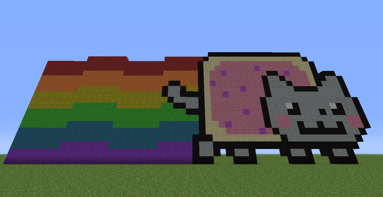 Nyan Cat Minecraft Map