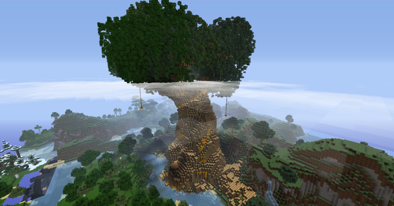Lost Order Tree (World Tree) Minecraft Map