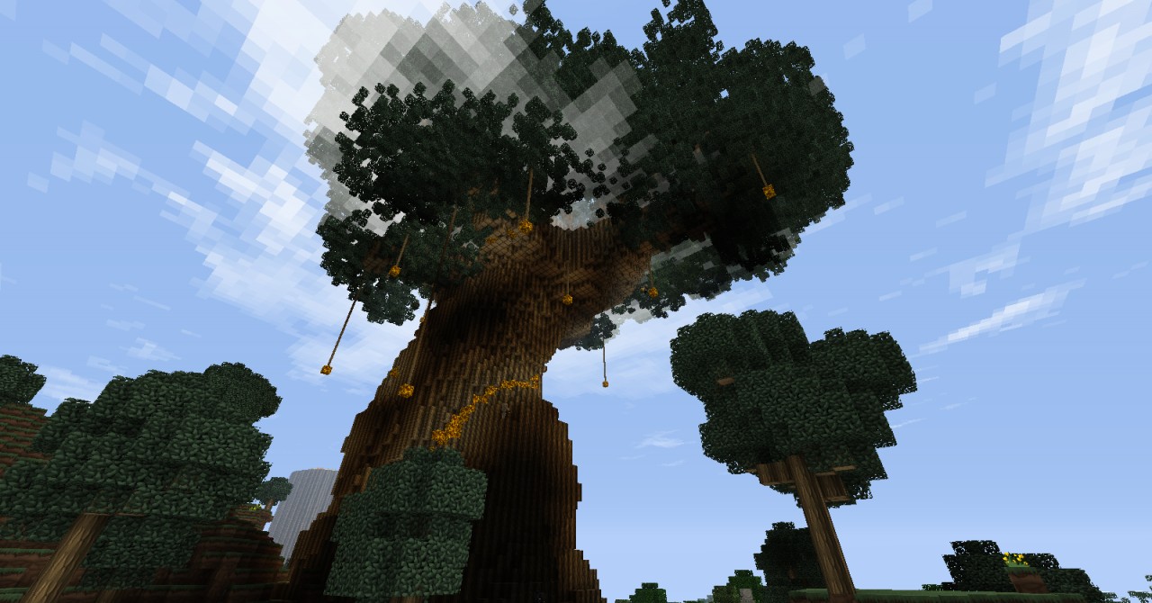 Lost Order Tree (World Tree) Minecraft Map