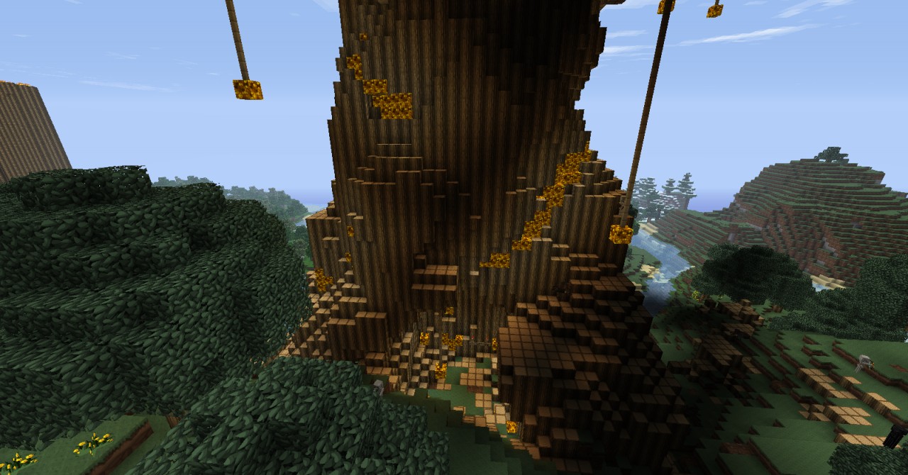 Lost Order Tree (World Tree) Minecraft Map