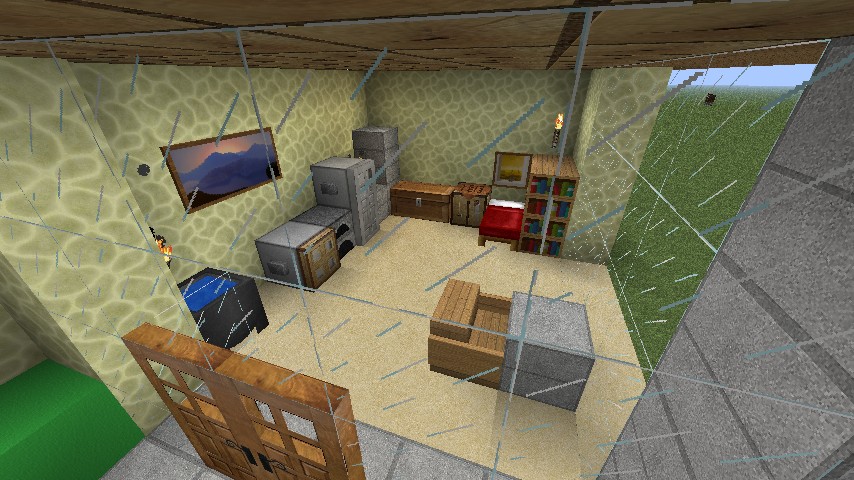 Modern House #6 (One Room Home) Minecraft Map