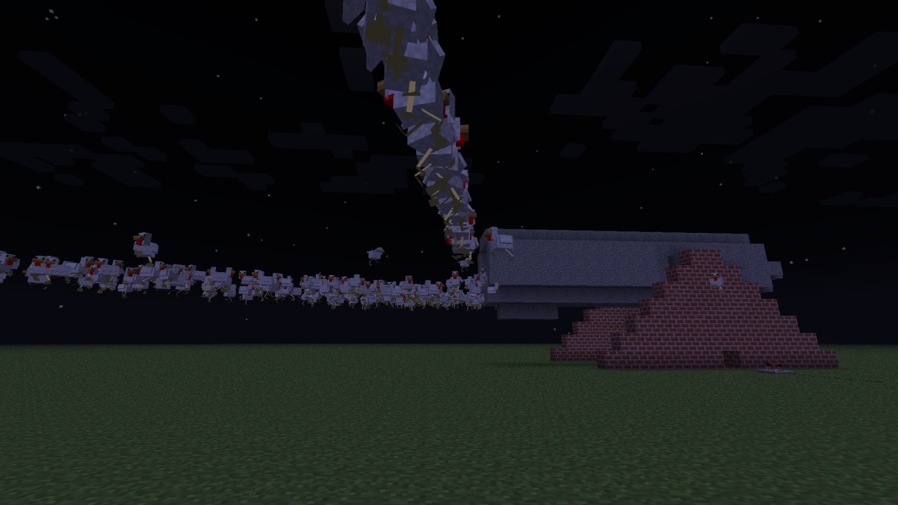 Chicken cannon Minecraft Map