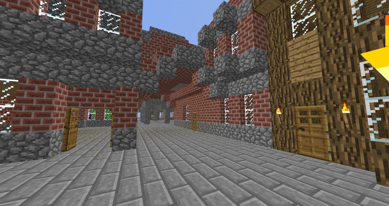 Brick Island (MC 1.1) FINISHED Minecraft Map