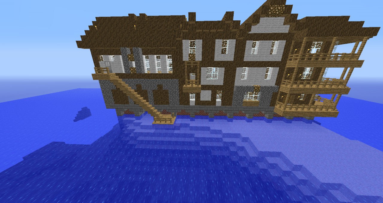 Brick Island (MC 1.1) FINISHED Minecraft Map