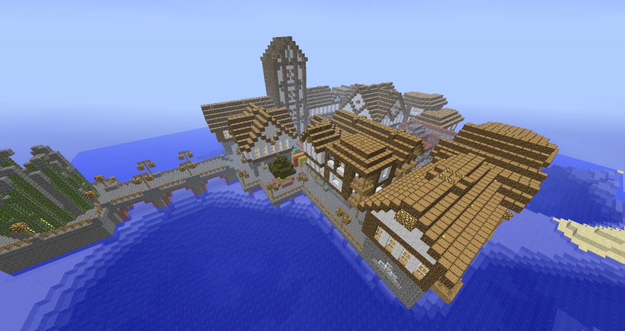 Brick Island (MC 1.1) FINISHED Minecraft Map