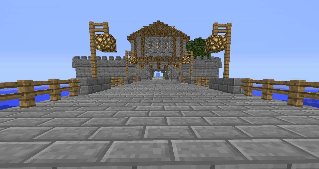 Brick Island (MC 1.1) FINISHED Minecraft Map