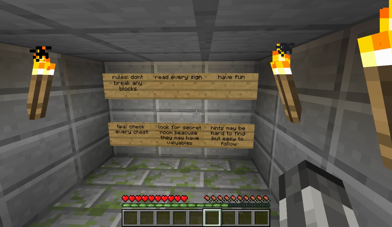 a way to home Minecraft Map