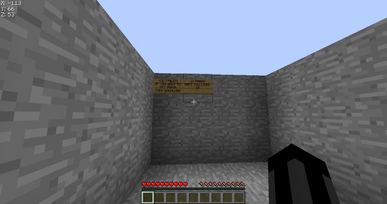 Escape The Cave! Minecraft Map