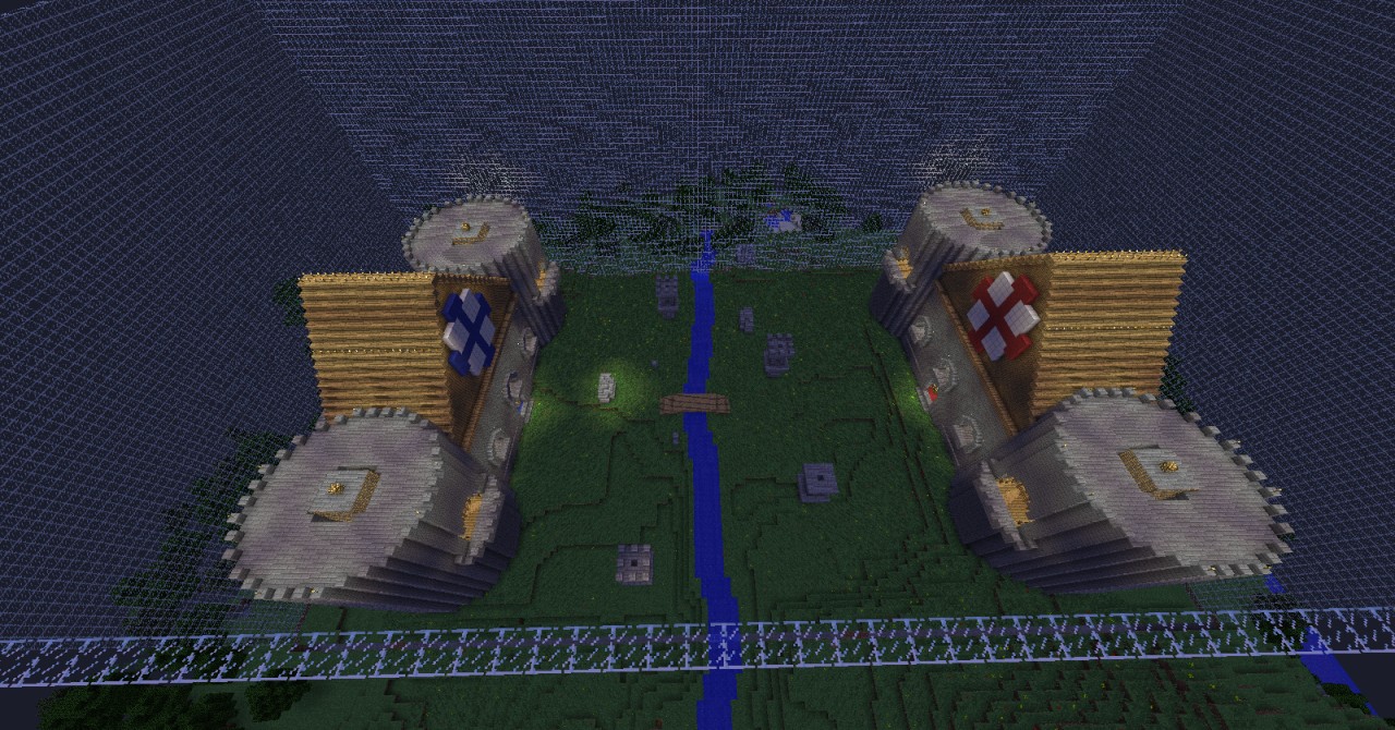 Capture The Flag PvP Arena Minecraft Map