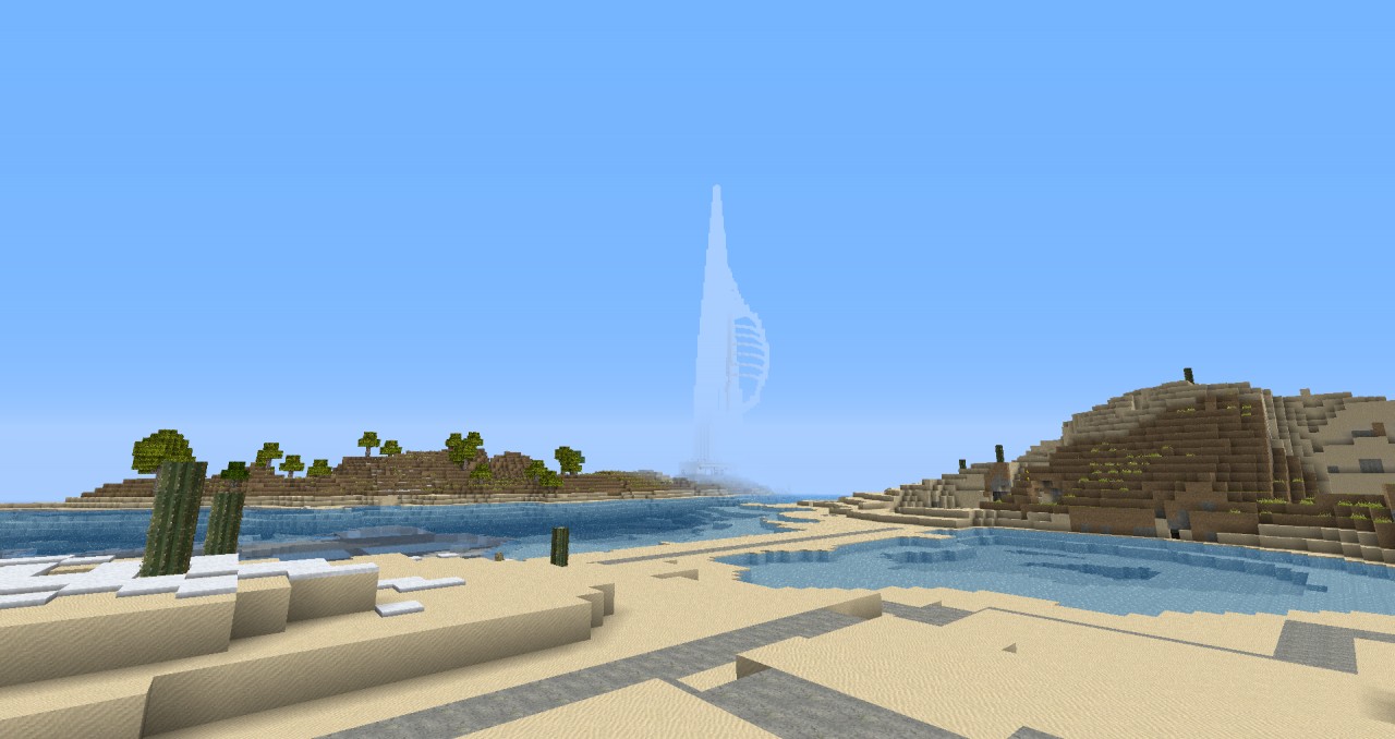 Spinnaker Tower Minecraft Map