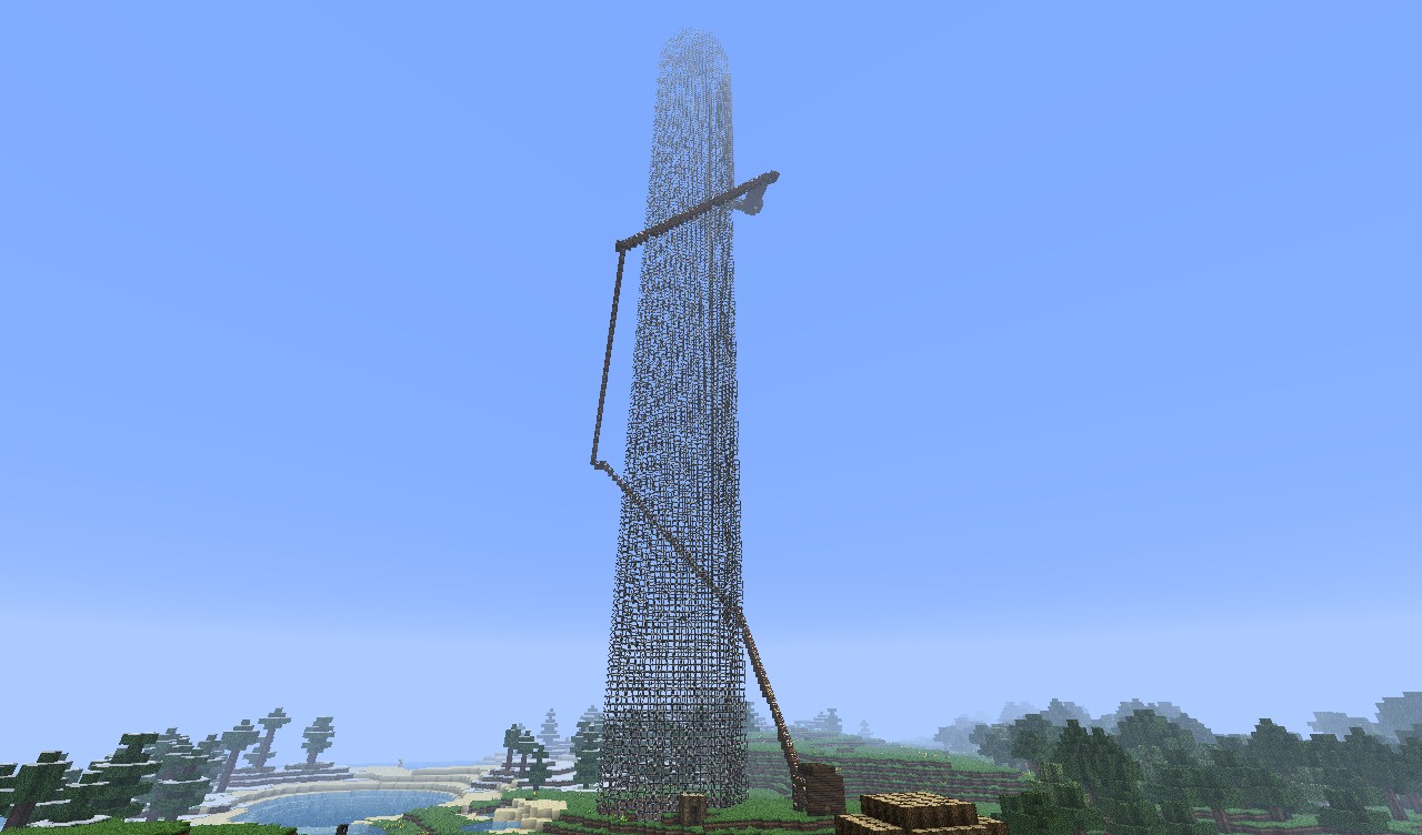 Skydiving Minecraft Map