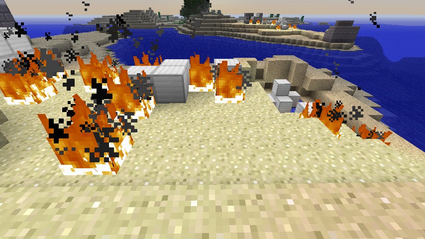 Desert War ~ Battlefield Post-Battle Minecraft Map