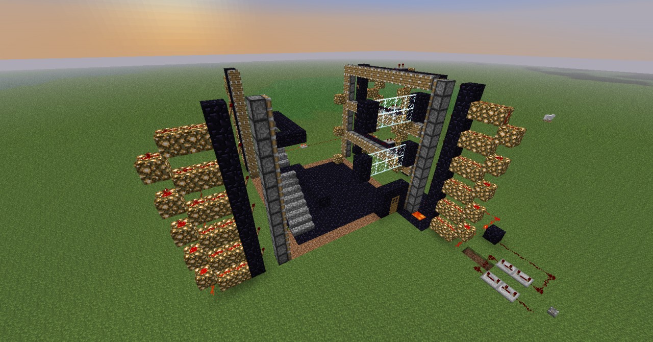 3 Story Self Constructing House Minecraft Map