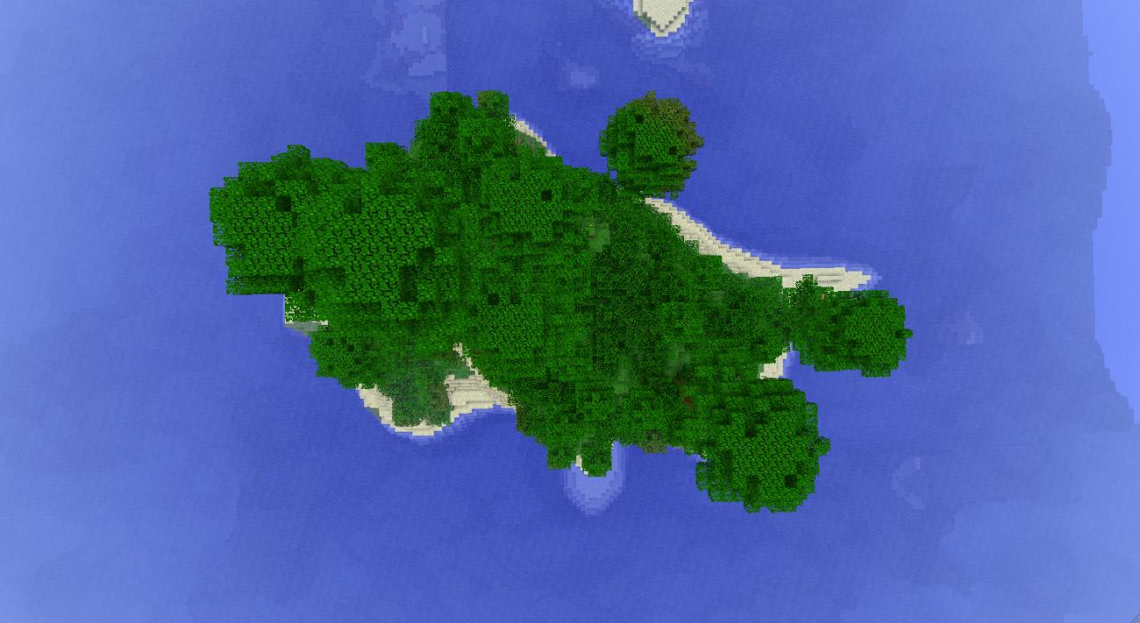 Tropic Island Survival Minecraft Map