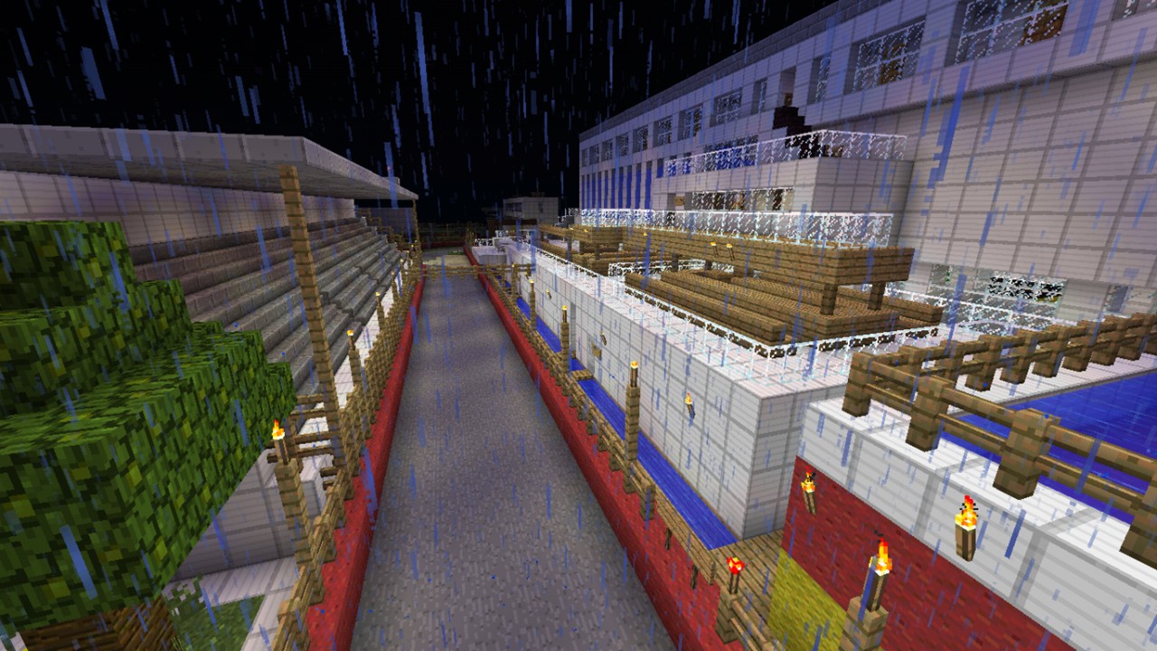 F1 track and Olympic Park Minecraft Map