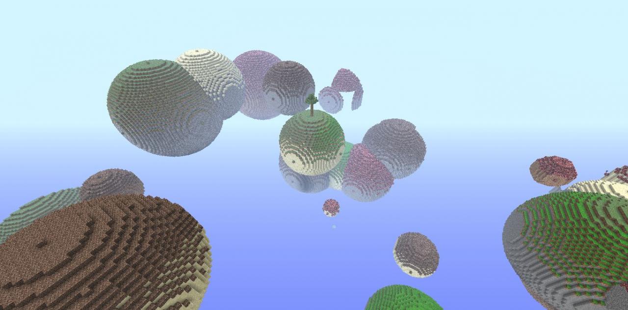Sphere Planets Survival V0.1 Minecraft Map