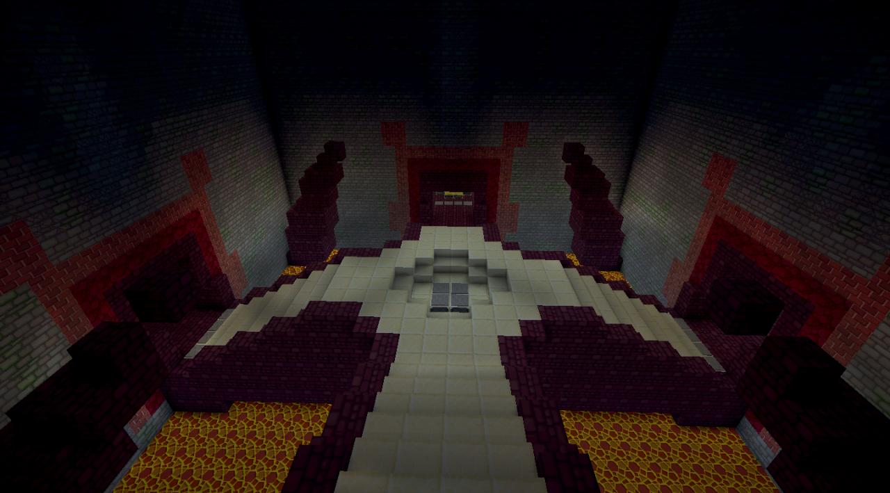 Gridlocked - Sprawling redstone PVP arena Minecraft Map