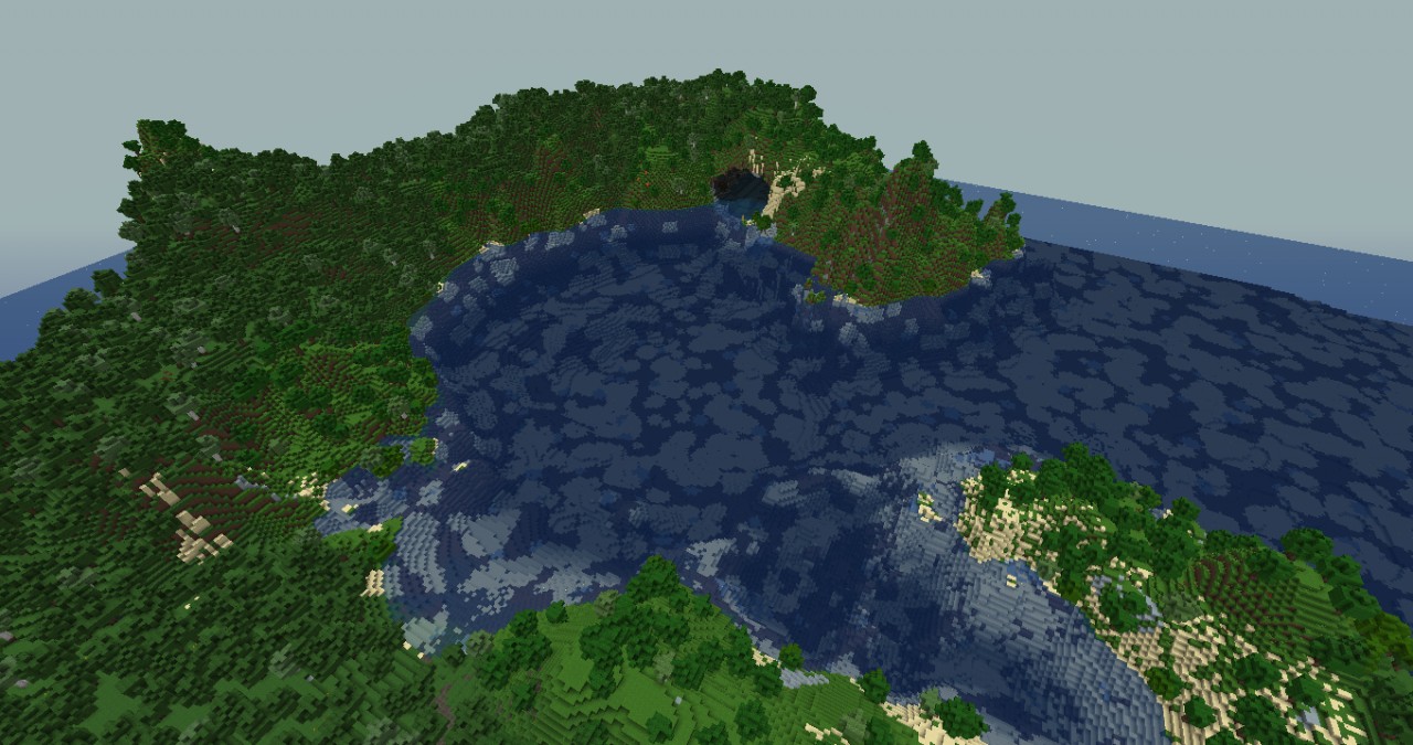 Custom Island Terrain - WiP Minecraft Map