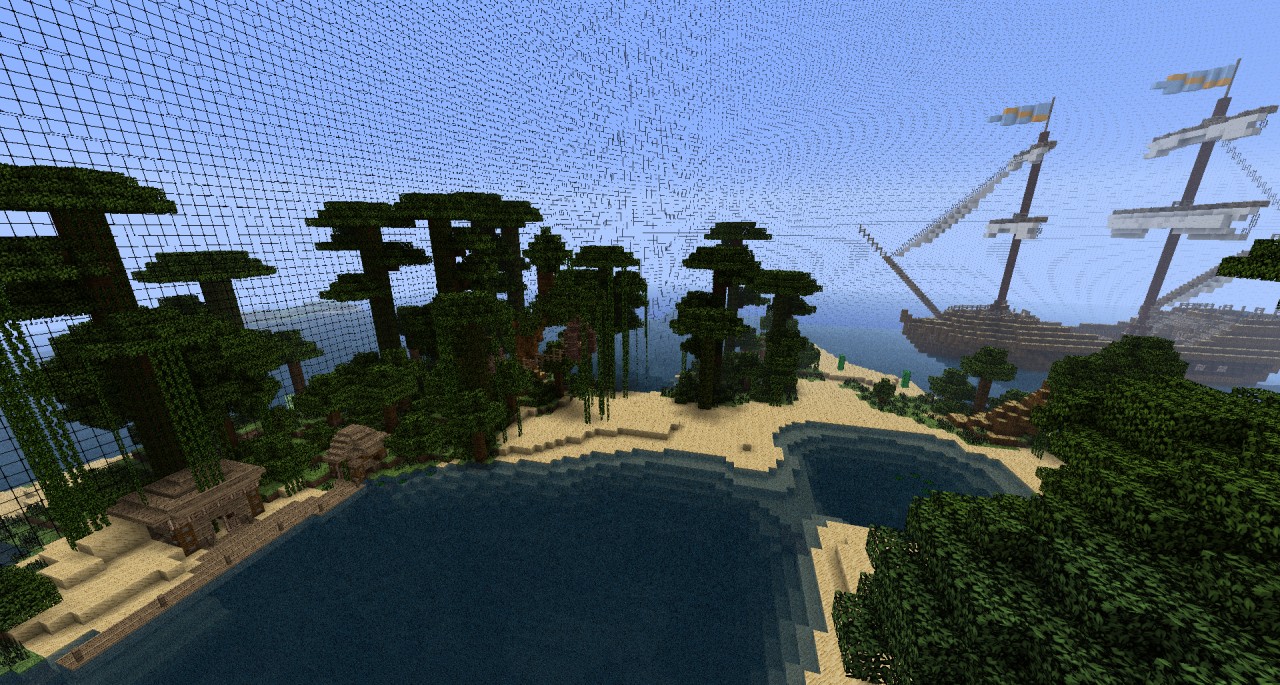 Survival Games Jungle Island Minecraft Map