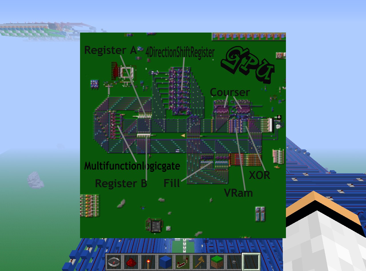 COMPUTER und OS Minecraft Map