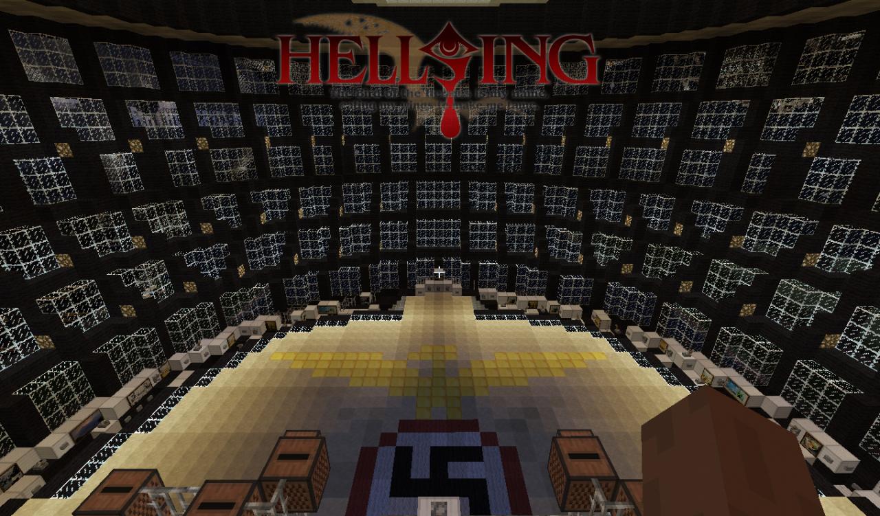 HELLSING: Millenium Zeppelin Fleet Minecraft Map