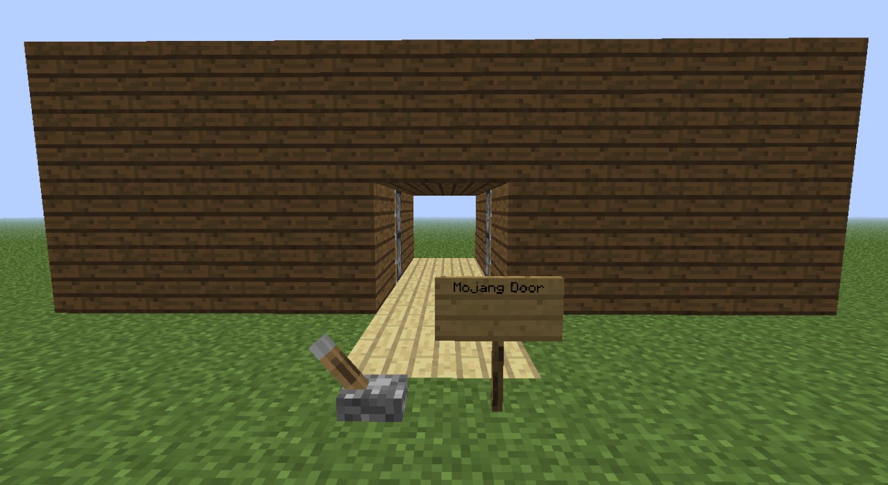 Piston Doors Minecraft Map