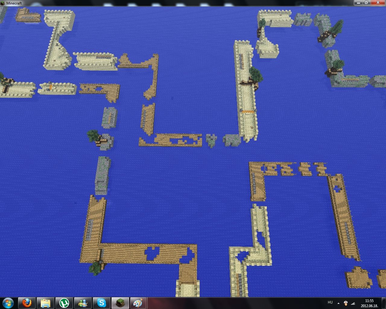 Temple Run Minecraft Map