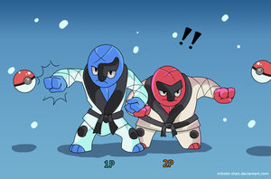 Which Is Better Sawk Or Throh? Pokemon :D