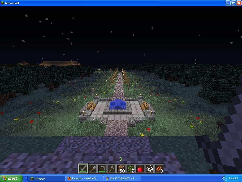 Sky Is the Limit: The village of the NPCs Minecraft Map