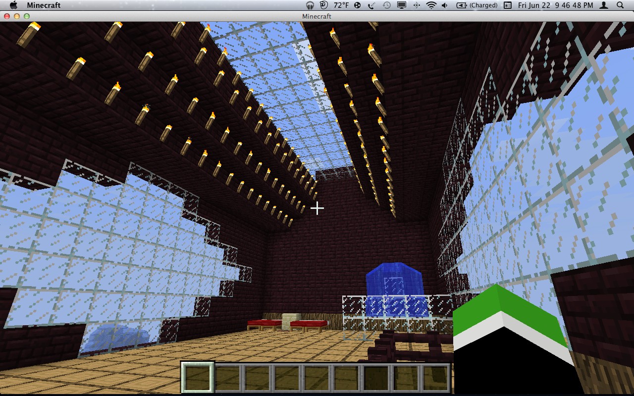 Wooden Mansion Boardwalk and Town (Creative) Minecraft Map