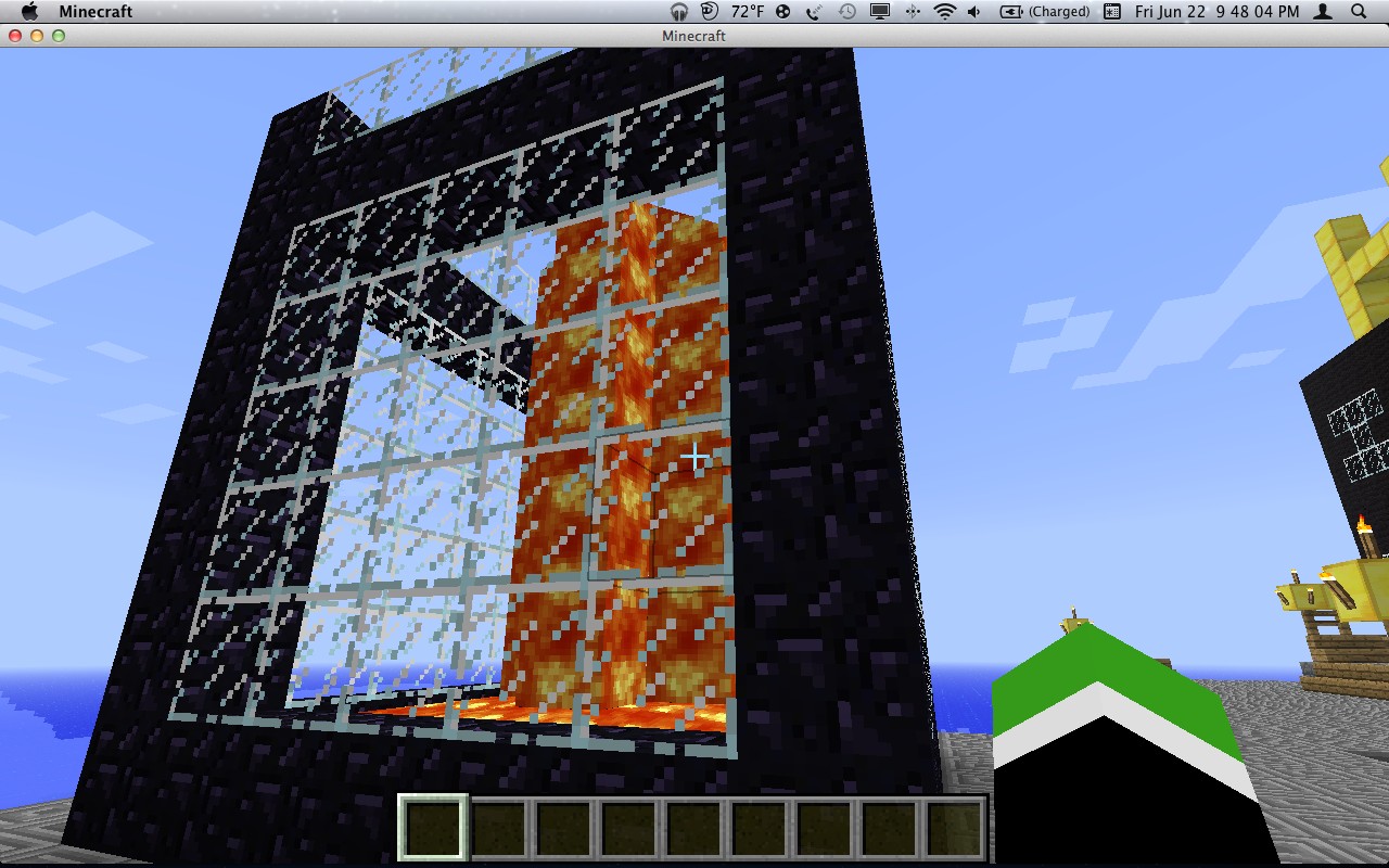 Wooden Mansion Boardwalk and Town (Creative) Minecraft Map