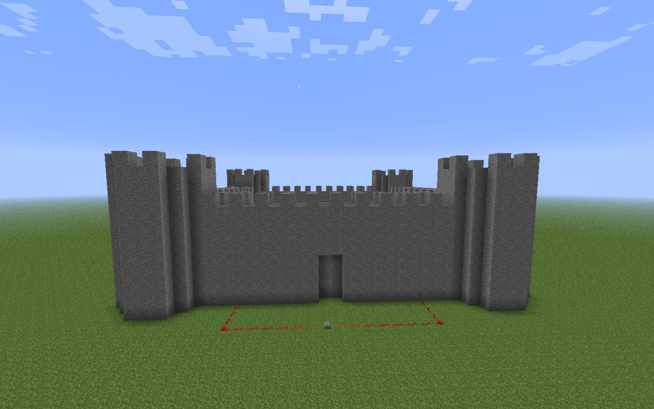 Castle With Working Doors Minecraft Map