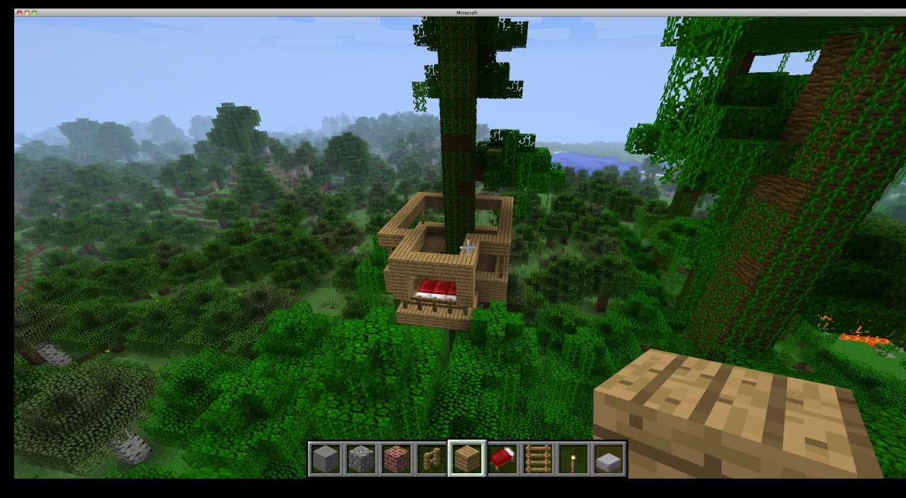 modern amazon canopy Minecraft Map