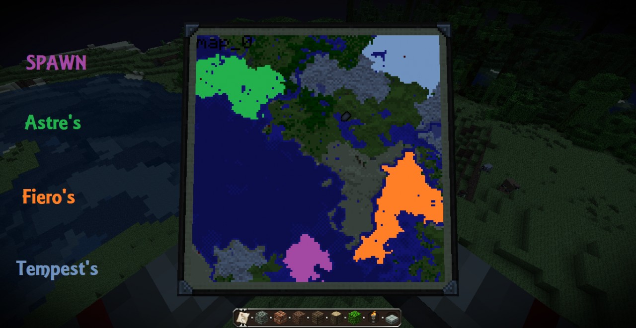 Team Survival Map [Cancelled] Minecraft Map