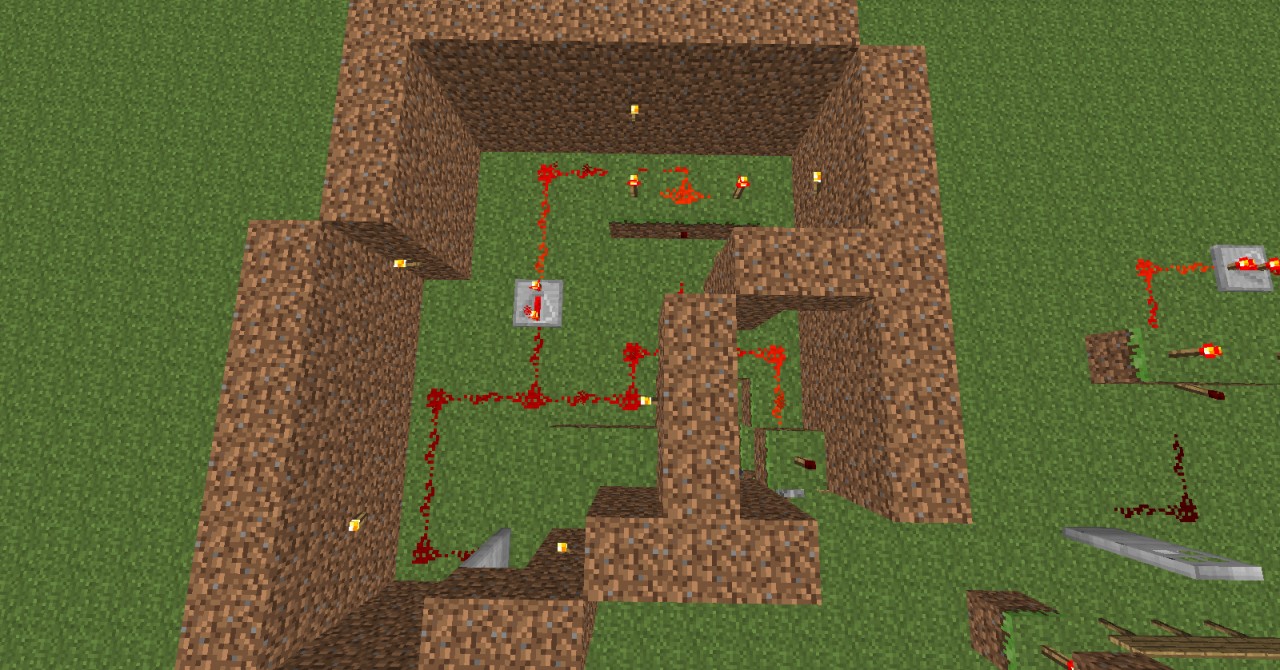Complex Door Opener Minecraft Map