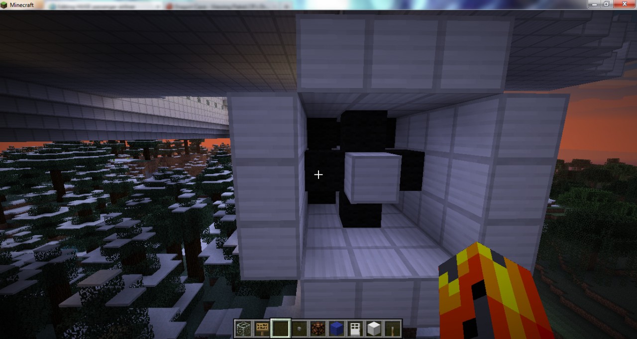 Realistic passenger airliner Minecraft Map