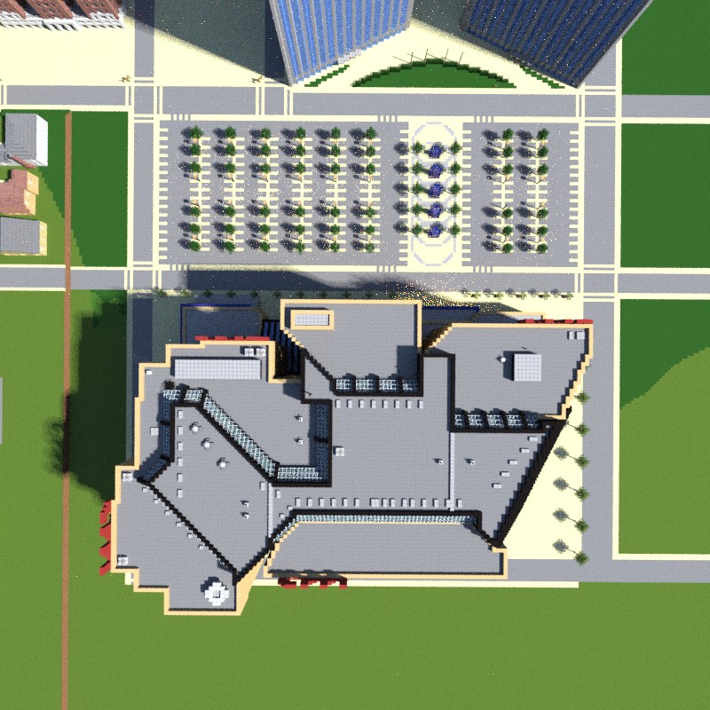 CNN Center replica (Atlanta,Ga) Minecraft Map