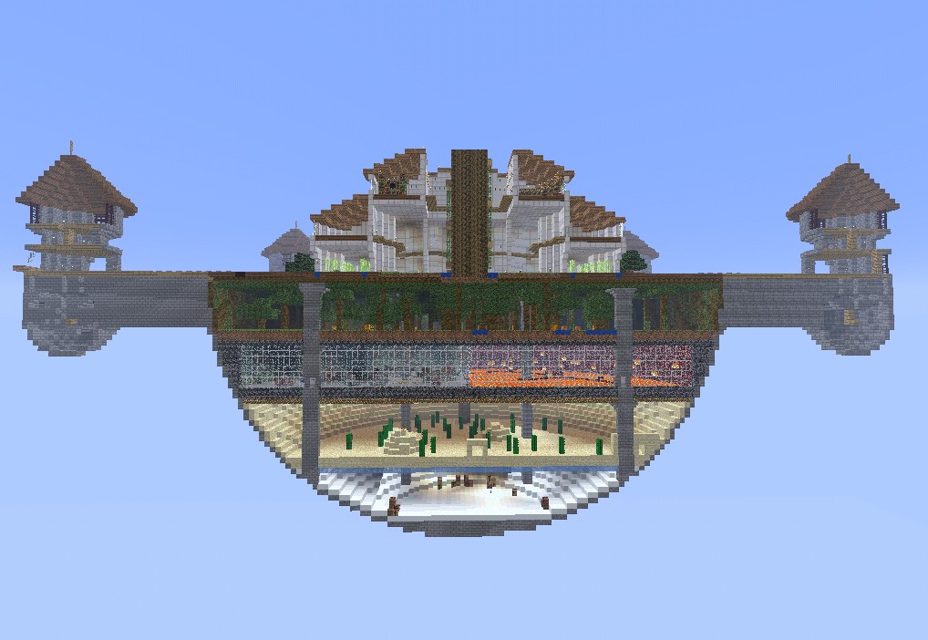 The Ultimate Fortress Minecraft Map