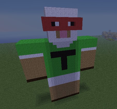 Giant me Minecraft Map