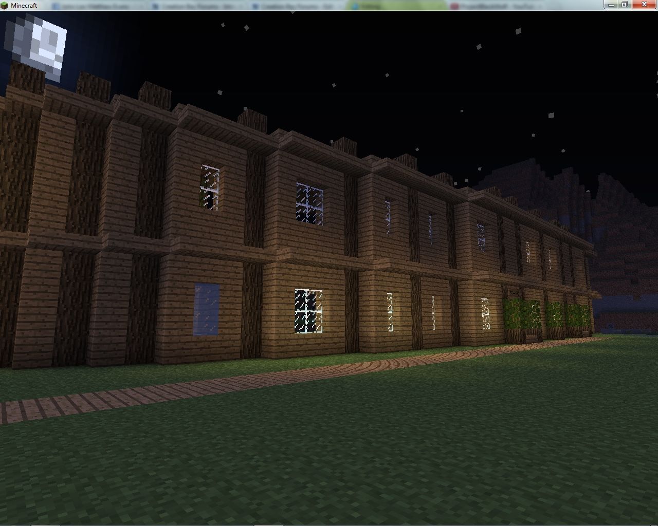 Spaceship inspired house! Minecraft Map