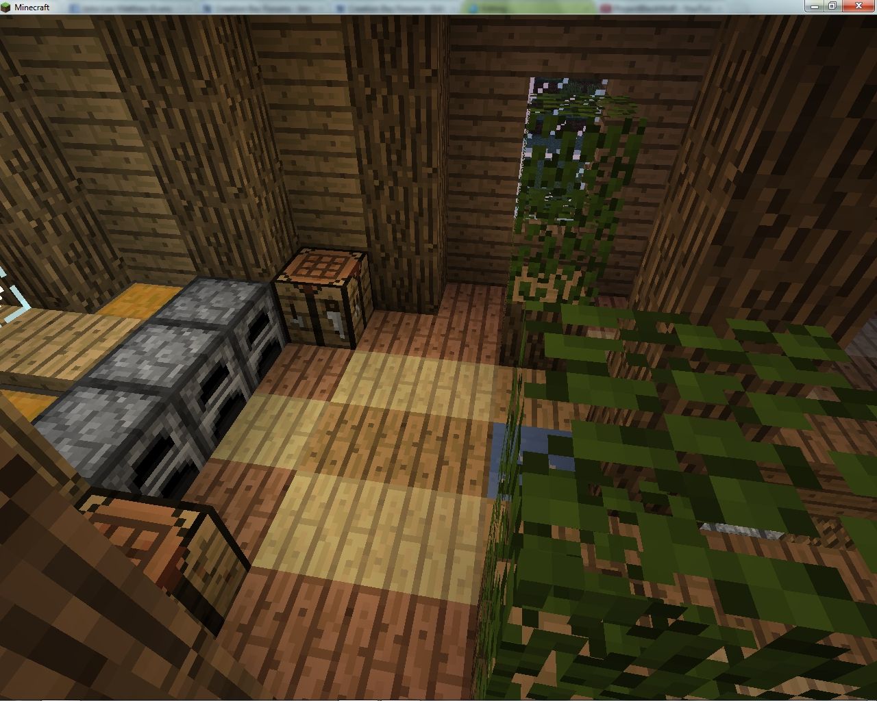 Spaceship inspired house! Minecraft Map